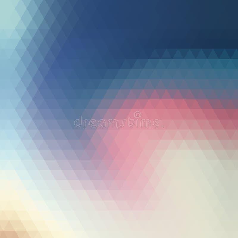 Fundo Triangular Colorido Do Redemoinho Ilustração do Vetor ...