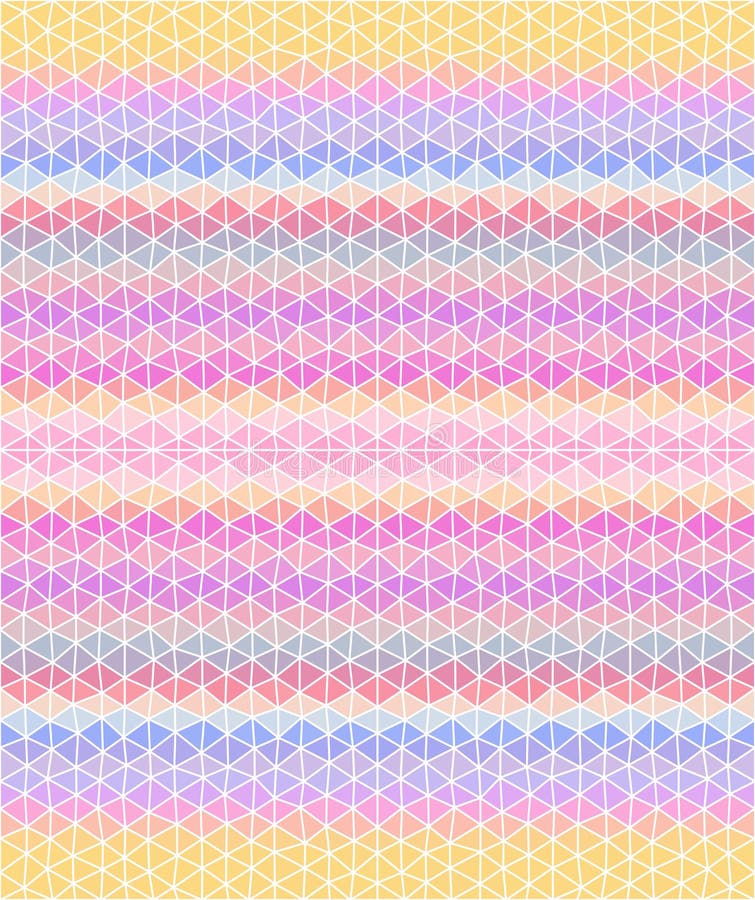 Fundo Triangular Colorido Teste Padrão Sem Emenda Ilustração do Vetor ...
