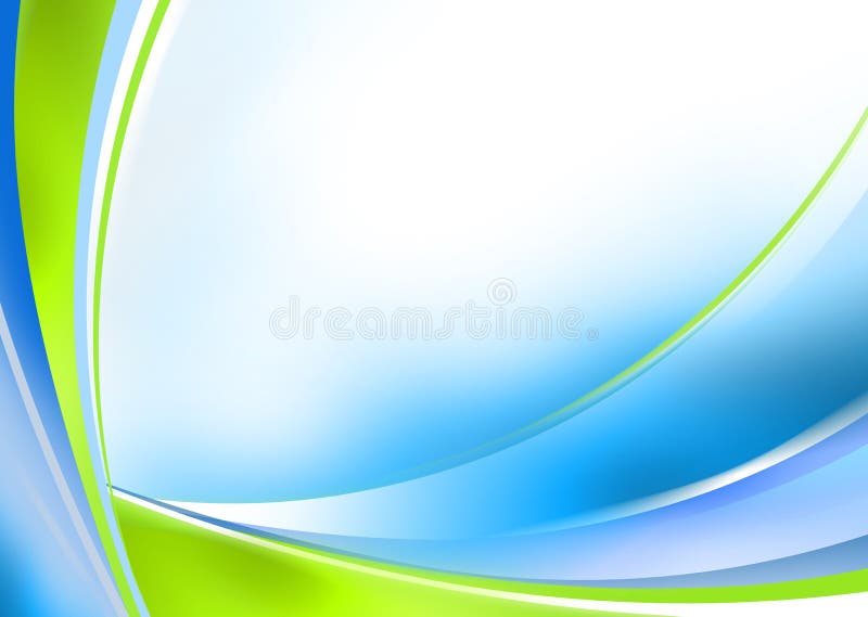 Fundo Verde E Azul Abstrato Ilustração Stock - Ilustração de elemento ...