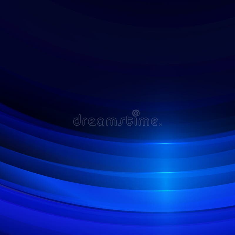 Fundos Azuis Abstratos Impressionantes Do Vetor Ilustração Stock ...