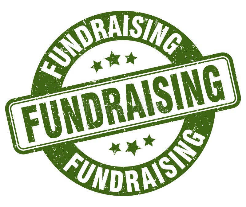 Fundraising Stamp. Fundraising Label. Round Grunge Sign Stock Vector ...