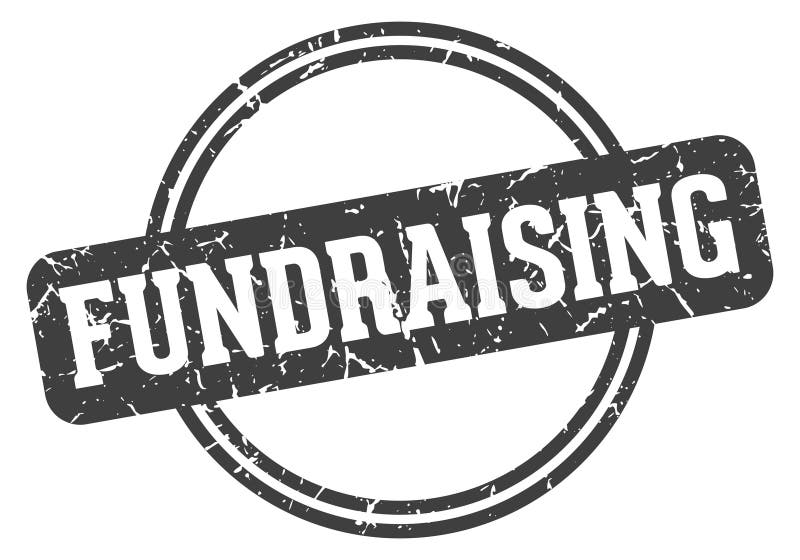 Fundraising stamp stock vector. Illustration of white - 347741501