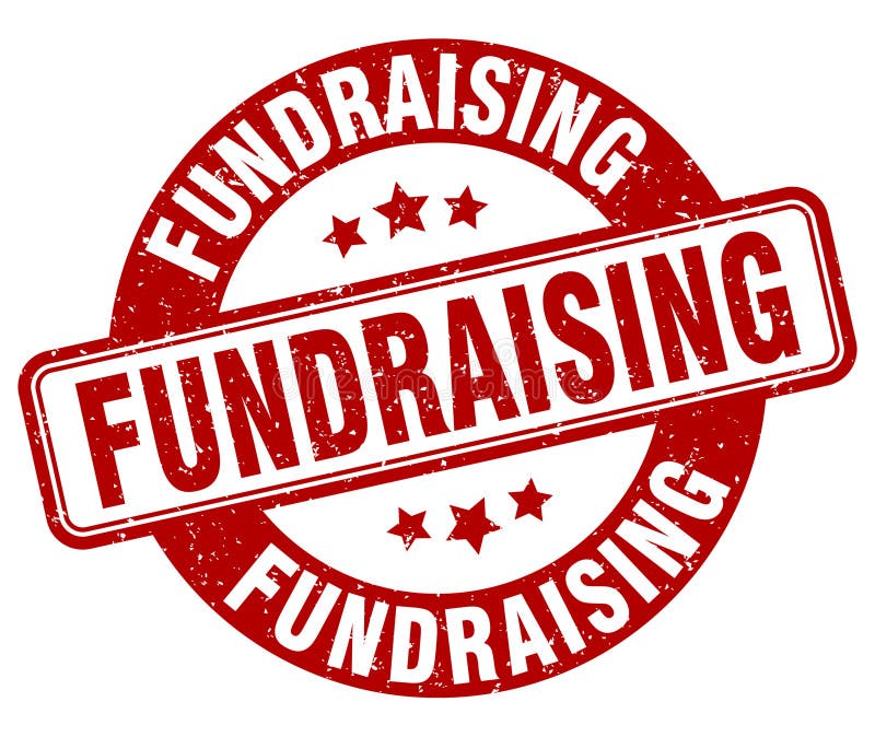 Fundraising Stamp. Fundraising Label. Round Grunge Sign Stock Vector ...