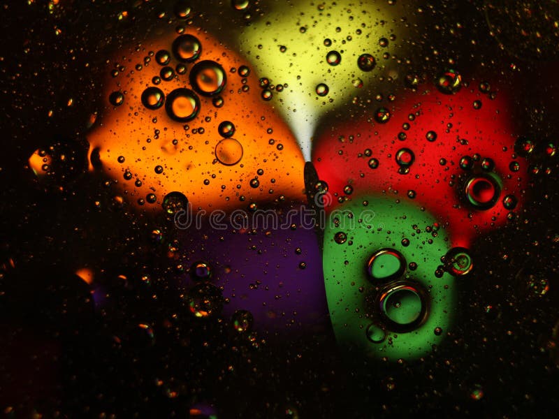 Funds Different Fluids Abstract Colors Different Rarities Stock Image ...