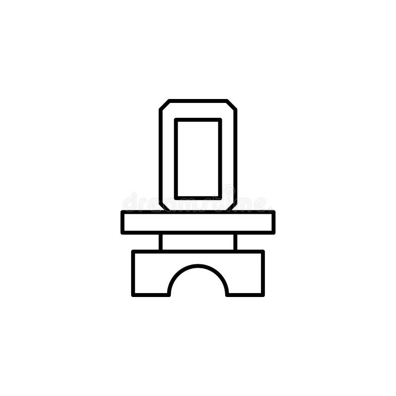 Funeral, Altar Icon. Element of Death Icon for Mobile Concept and Web ...