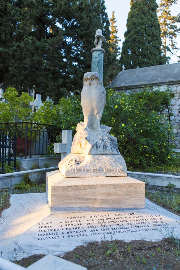 Funeral Architecture on the First Cemetery of Athens Editorial Image ...