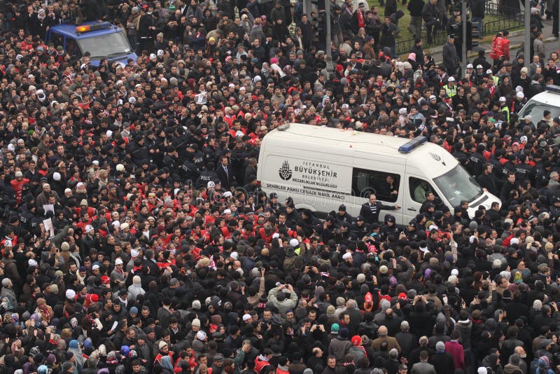 Funeral Ceremonies Of Old Turkish Minister Editorial Image - Image of ...