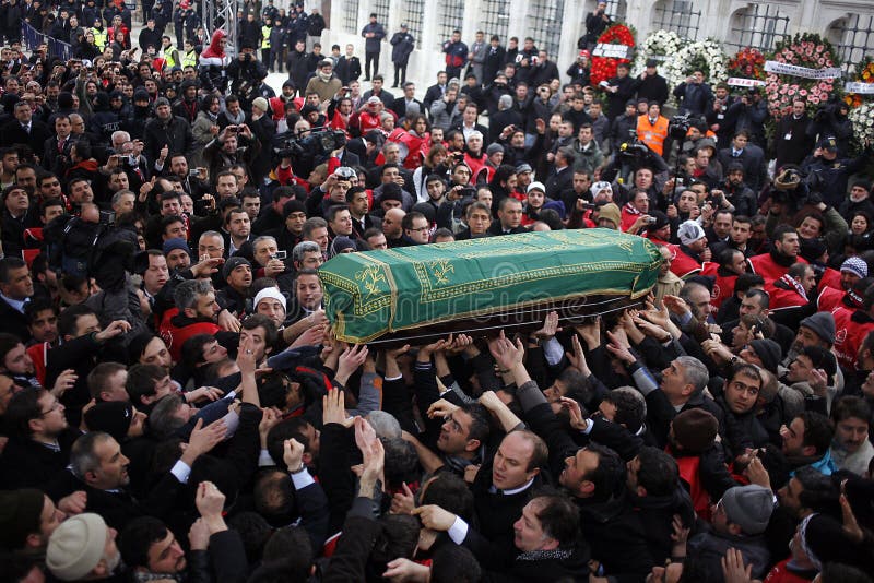 Funeral Ceremonies of Old Turkish Minister Editorial Stock Image ...