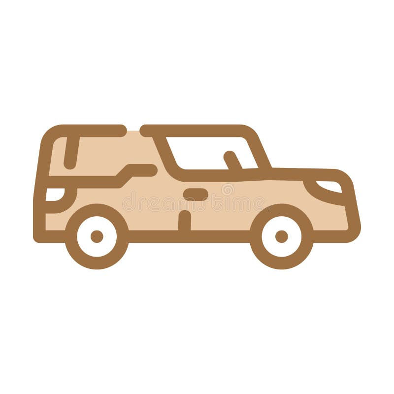 Funeral Hearse Color Icon Vector Illustration Stock Vector ... Funeral Hearse Color Icon Vector Illustration Stock Vector ...