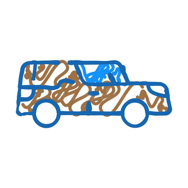 Funeral Hearse Icon Doodle Illustration Stock Illustration ... Funeral Hearse Icon Doodle Illustration Stock Illustration ...
