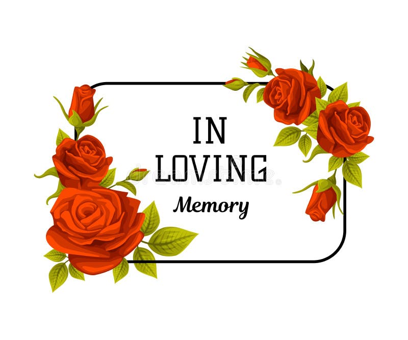 Loving Memory Border Stock Illustrations – 120 Loving Memory Border ...
