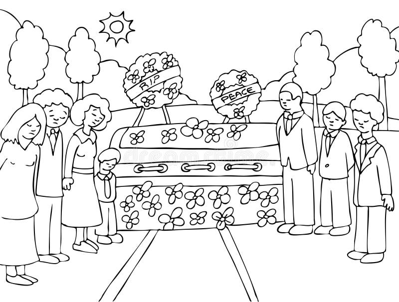 Funeral Service Clip Art