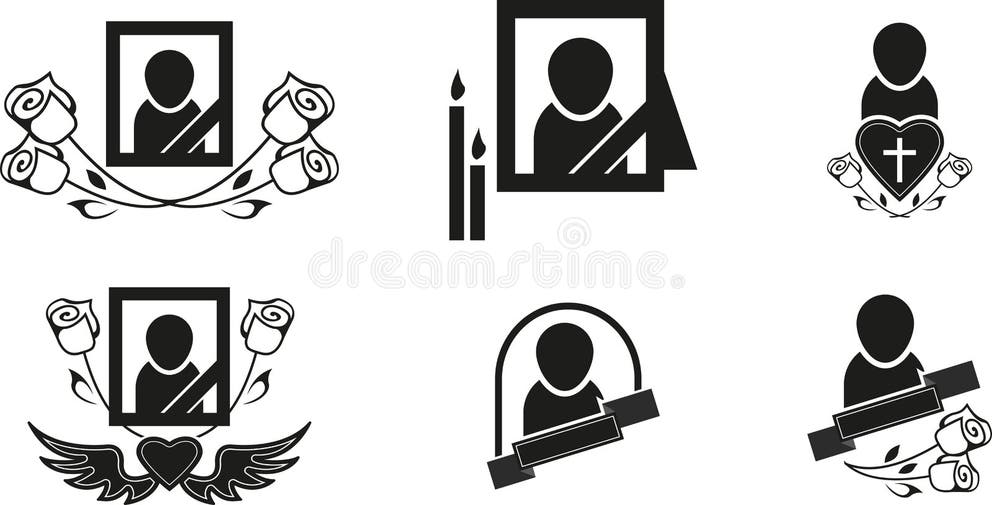Obituary Symbols Stock Illustrations – 118 Obituary Symbols Stock ...