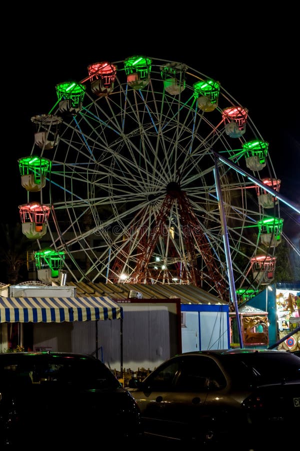 Funfair editorial image. Image of ride, spectacle, entertainment - 53997800
