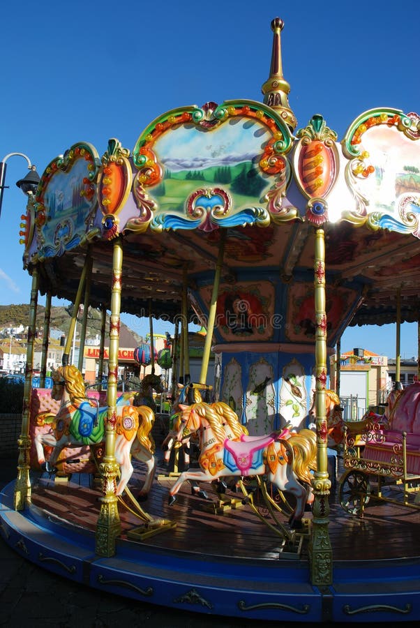 Funfair ride stock photo. Image of amusement, fairground - 8397834