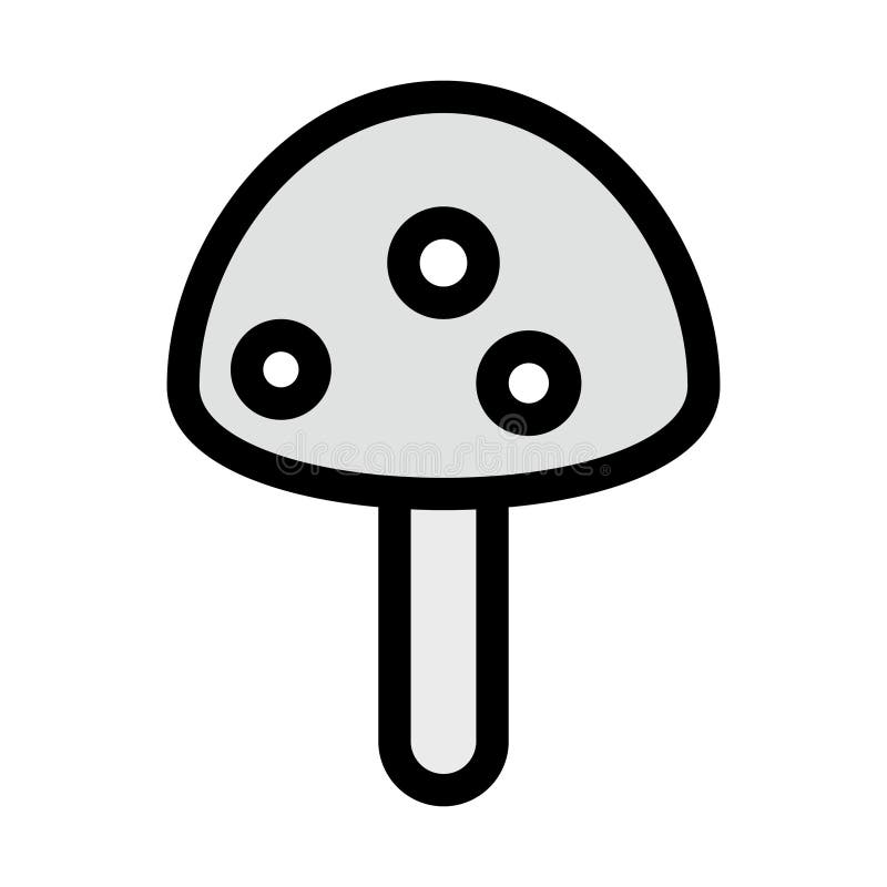 Fungus Isolated Vector Icon that Can Be Easily Modified or Edited ...