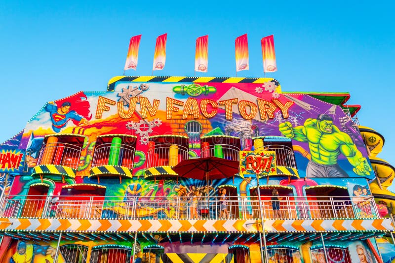 Funhouse editorial stock image. Image of hero, festival - 286328919