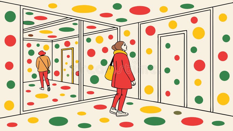 Funhouse Mirror Distortion Stock Illustrations – 6 Funhouse Mirror ...