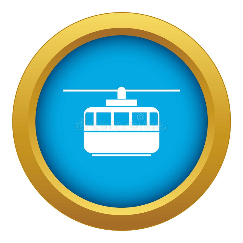 Funicular Icon in Black Style Isolated on White Background. Ski Resort ...