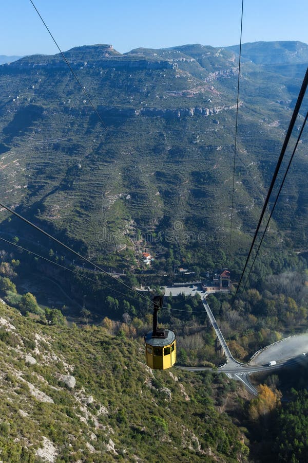Funicular stock photo. Image of montserrat, tourist, religious - 37119890