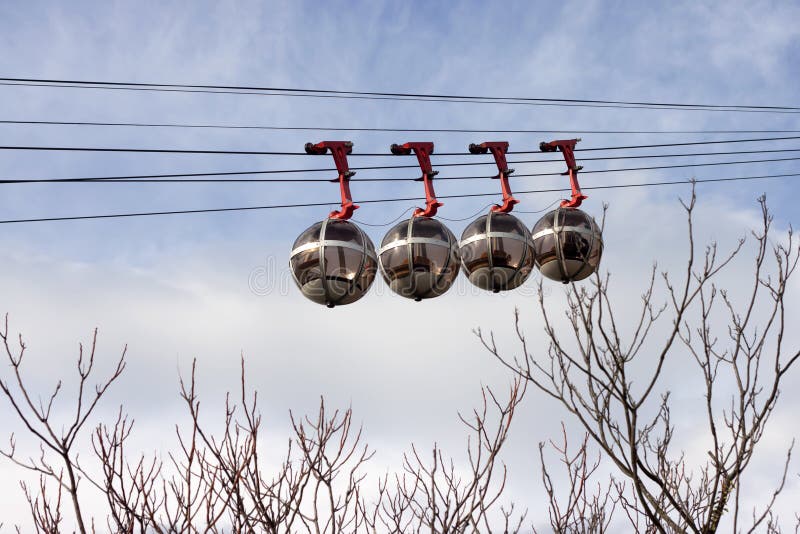 The funicular railway stock photo. Image of blue, sphere - 24502790