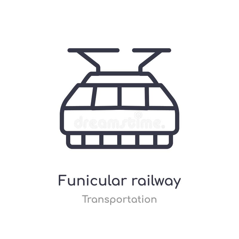 Outline Funicular Railway Stock Illustrations – 803 Outline Funicular ...