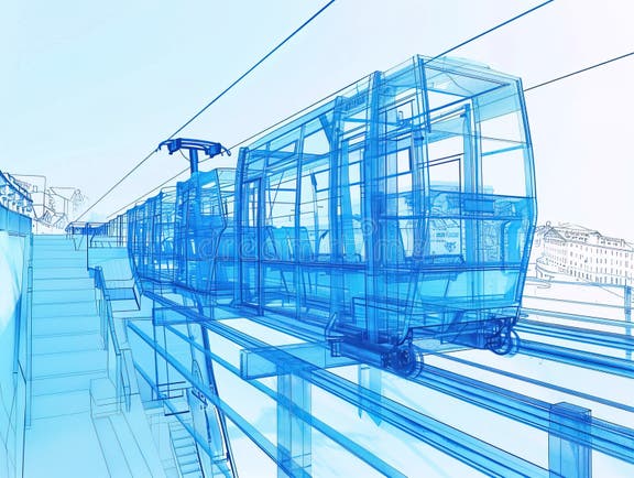 Funicular Visualization with Augmented Reality Transparent Funicular in ...