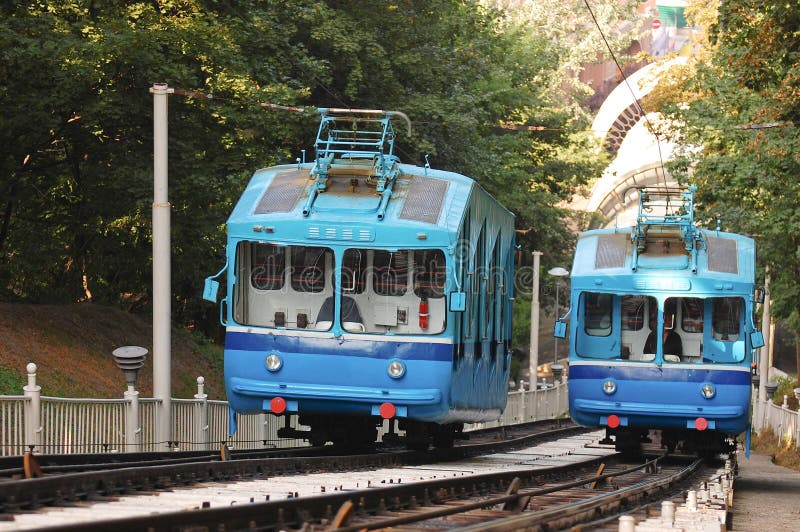Funiculars stock photo. Image of ukraine, cable, carriage - 32936068