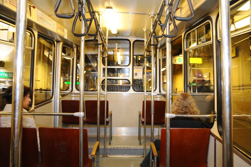 Funicular 2 of Lyon at Saint Just - Lower Station. Editorial ...