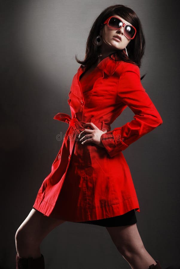 Funky 60 s Woman stock photo. Image of hoite, adult, retro - 9182468