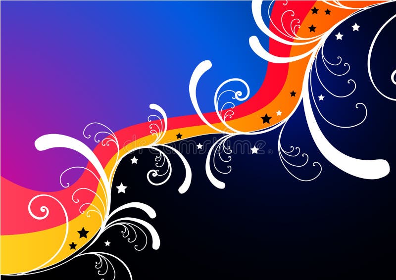 Funky Colourful Background stock vector. Illustration of texture - 2891735