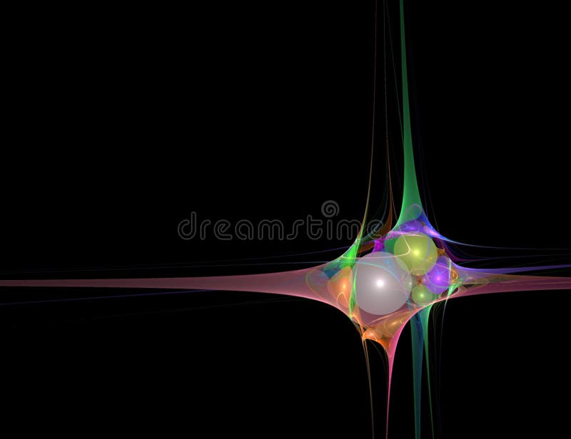 Funky Abstract Background stock illustration. Illustration of flowing ...