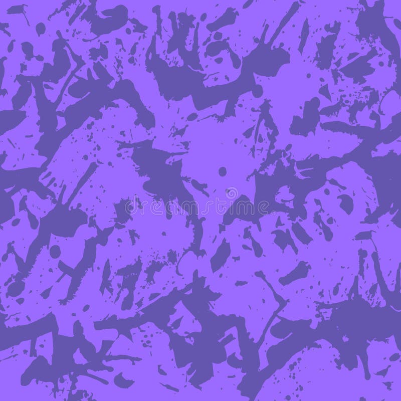 Funky Abstract Color Paint Splashes Seamless Pattern Stock Vector ...