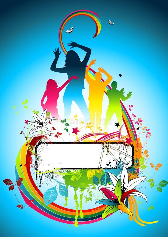 Funky Music Taste stock illustration. Illustration of couple - 2362216