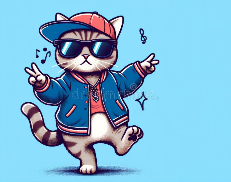 Cat Dancing Stock Illustrations – 3,052 Cat Dancing Stock Illustrations ...