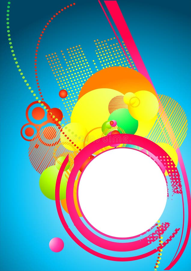 Funky Colourful Background stock vector. Illustration of texture - 2891735