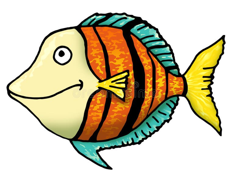 Funky Cartoon Fish Stock Illustrations – 772 Funky Cartoon Fish Stock ...