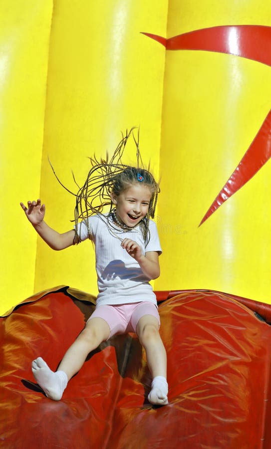 Funky fun in a summer park stock image. Image of childhood - 25721503