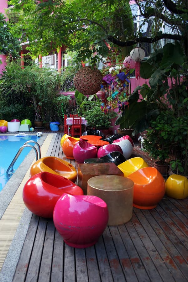 Funky retro interior. stock image. Image of fashion, apparel - 2466243