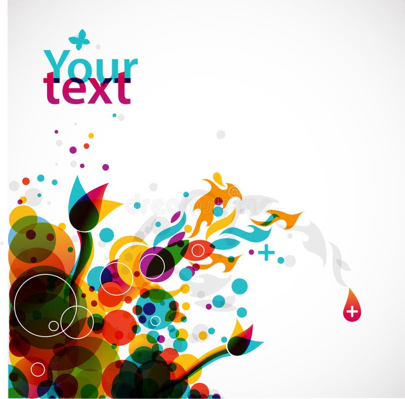 Funky graphic design stock vector. Illustration of creativity - 15339636