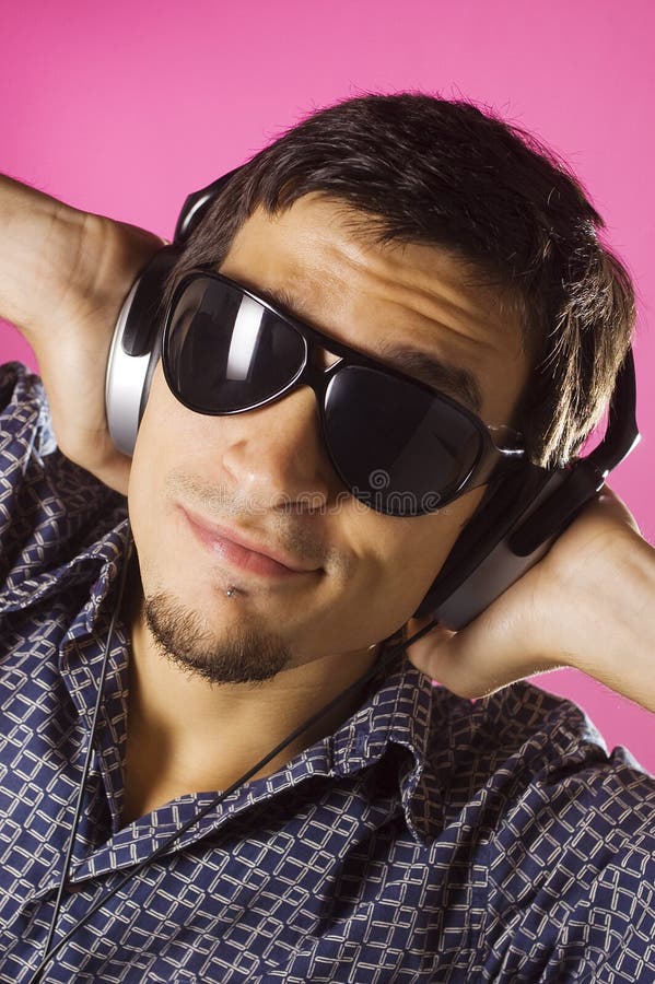 Funky guy stock image. Image of tongue, stick, male, loudly - 6422507