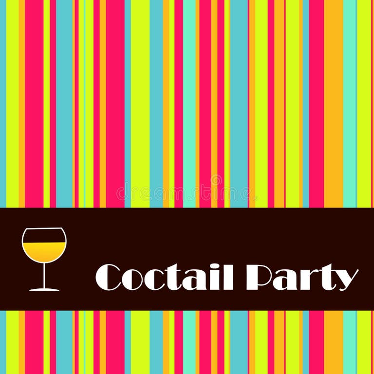 Funky invitation stock vector. Illustration of digital - 11723855