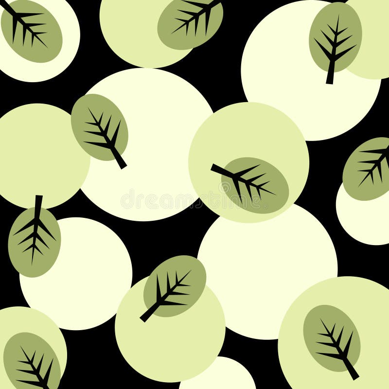 Funky leaves stock illustration. Illustration of leaves - 4161969