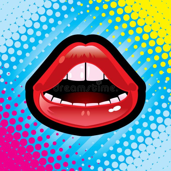 Funky Lips Stock Illustrations – 1,307 Funky Lips Stock Illustrations ...