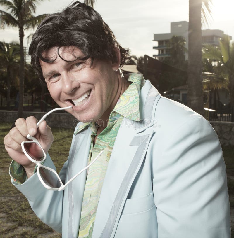 Funky Male stock photo. Image of caucasian, model, orange - 11504432