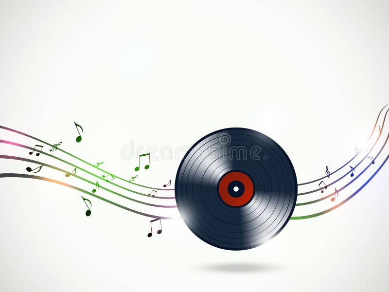 Funky Music Notes stock illustration. Illustration of event - 72933156