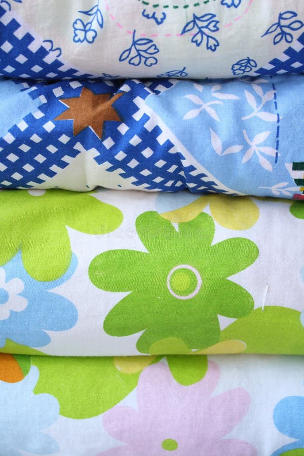 Funky Quilt Fabric stock image. Image of white, material - 24844055