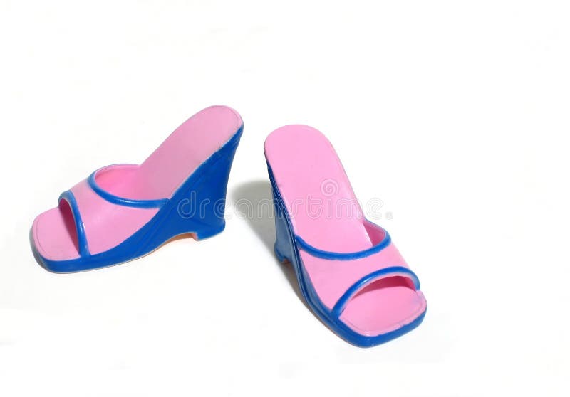 Funky shoes stock image. Image of accessory, mules, heels - 104897
