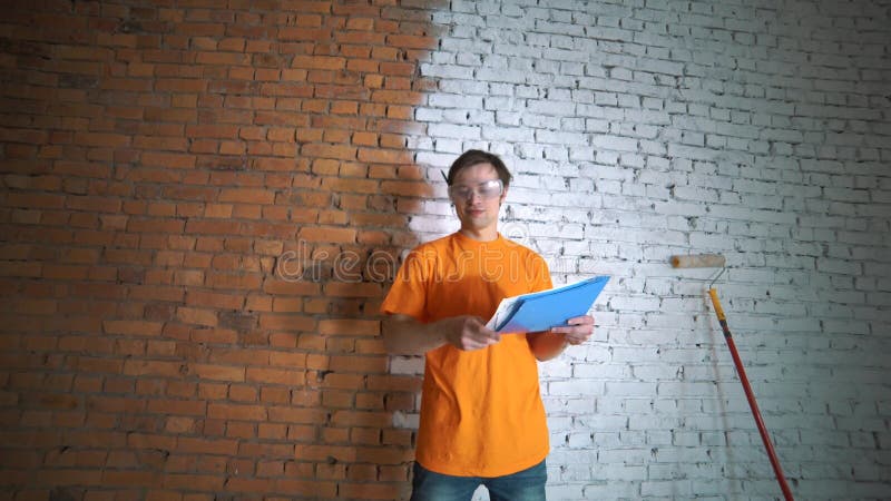 Funky and Successful Engineer, Manager or Architect Dancing and Having ...