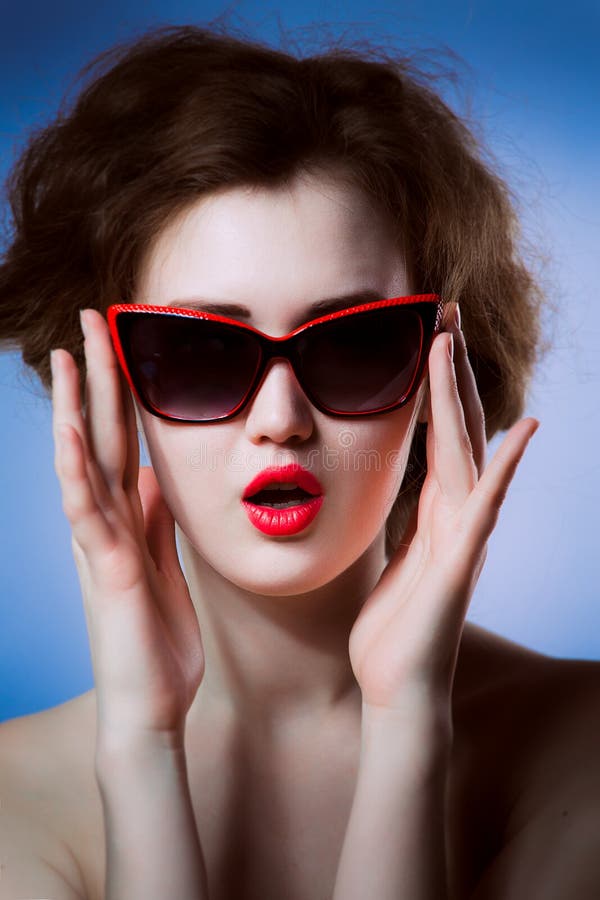 Funky summer portrait stock image. Image of color, funny - 39328619